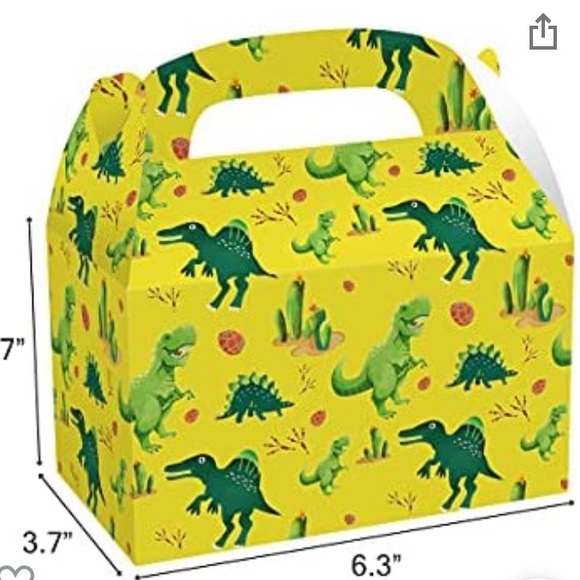 Party Supplies | Cieovo 24 Pack Dinosaur Party Goodie Gift Boxes ...